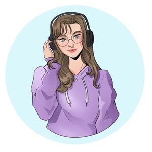 Twitch Profile Picture and Banner - Customized Drawing Portait for Your ...