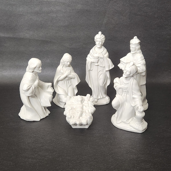 Porcelain Nativity - Etsy