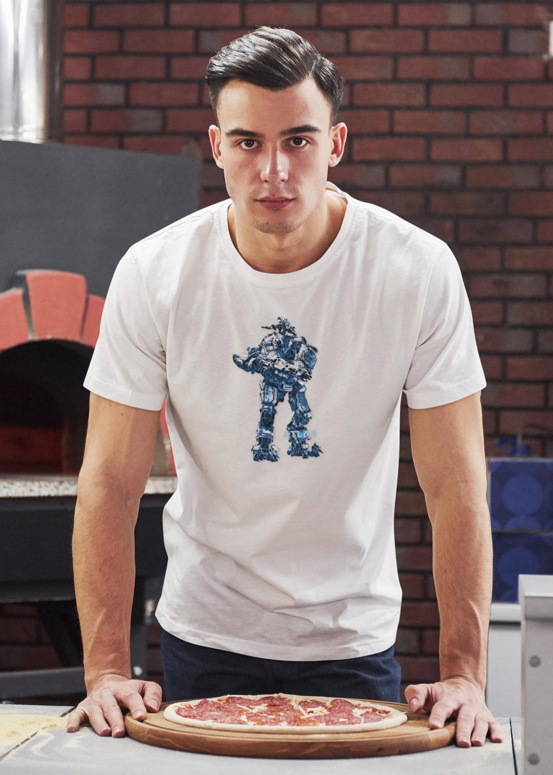 Titanfall Mech T-shirt: Gamer Tee Shirt, Sci-fi Tee - Etsy