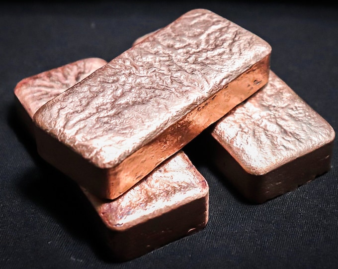 Copper Bullion .999 - Purified Thru Electrolytic Process - 1lb Bar ...
