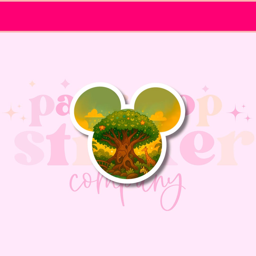 Animal Kingdom Sticker Disney Sticker for Planner Sticker Animal ...