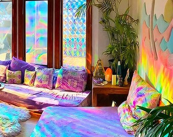Rainbow Window Film - Etsy