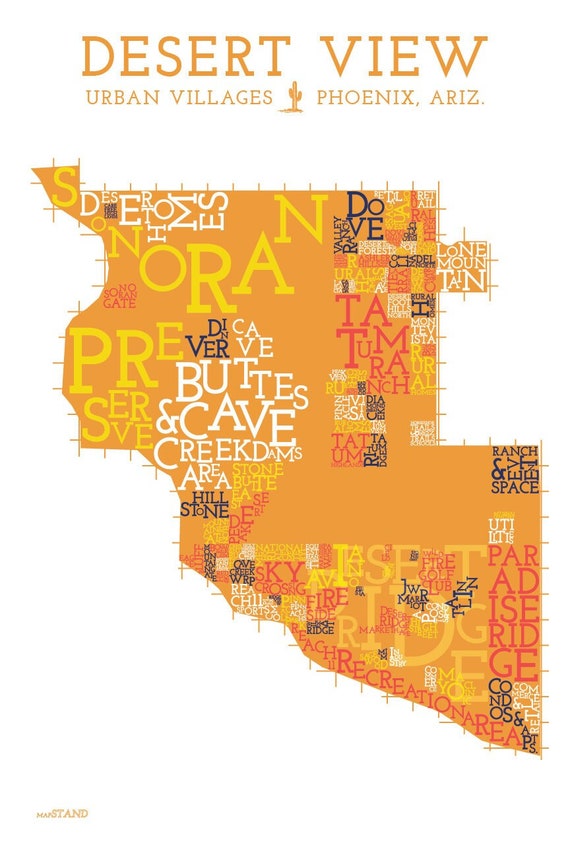 Map Of Phoenix Arizona Suburbs