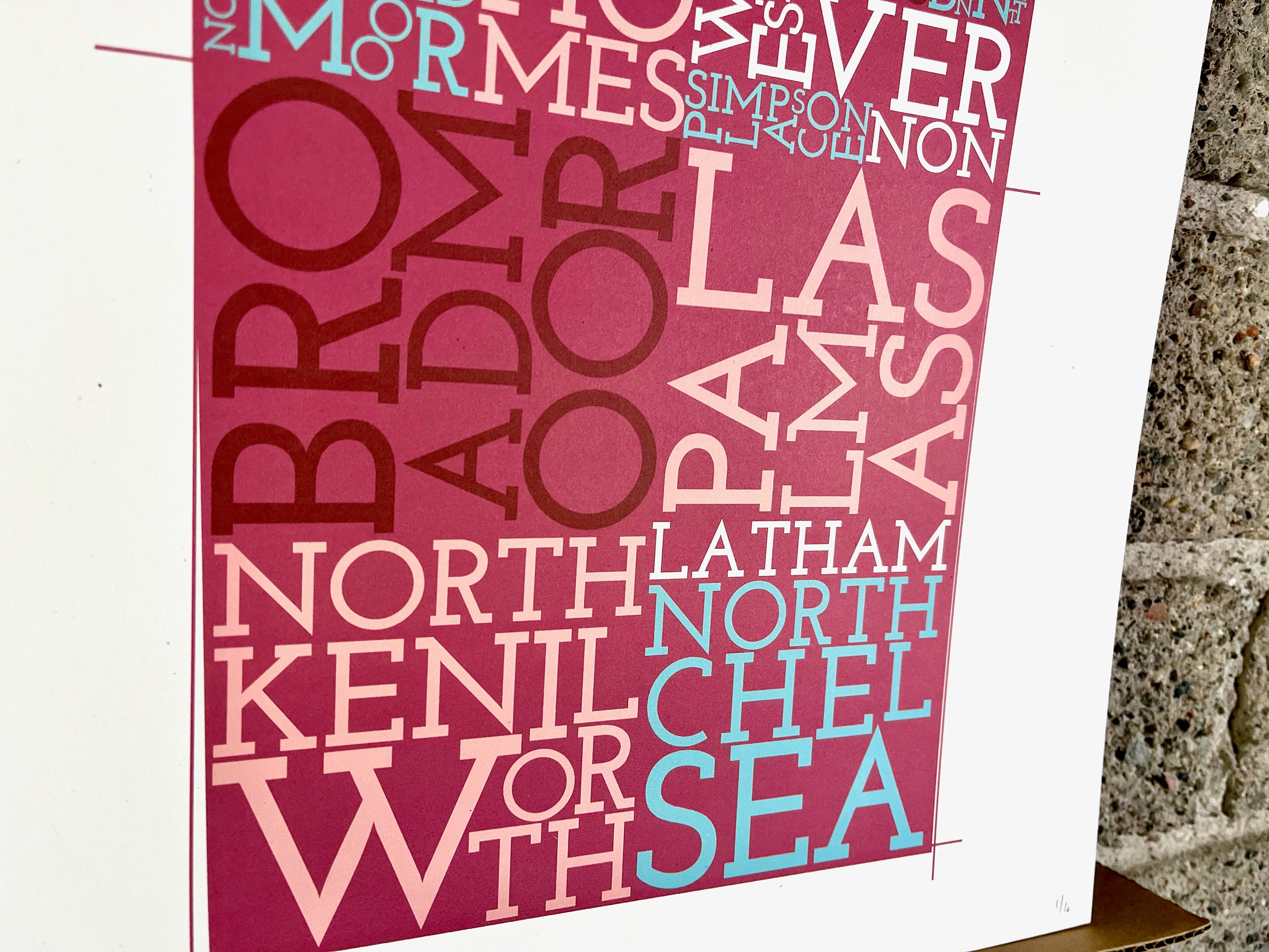 Willo, Phoenix, Arizona, Neighborhood Map Art Print - Etsy