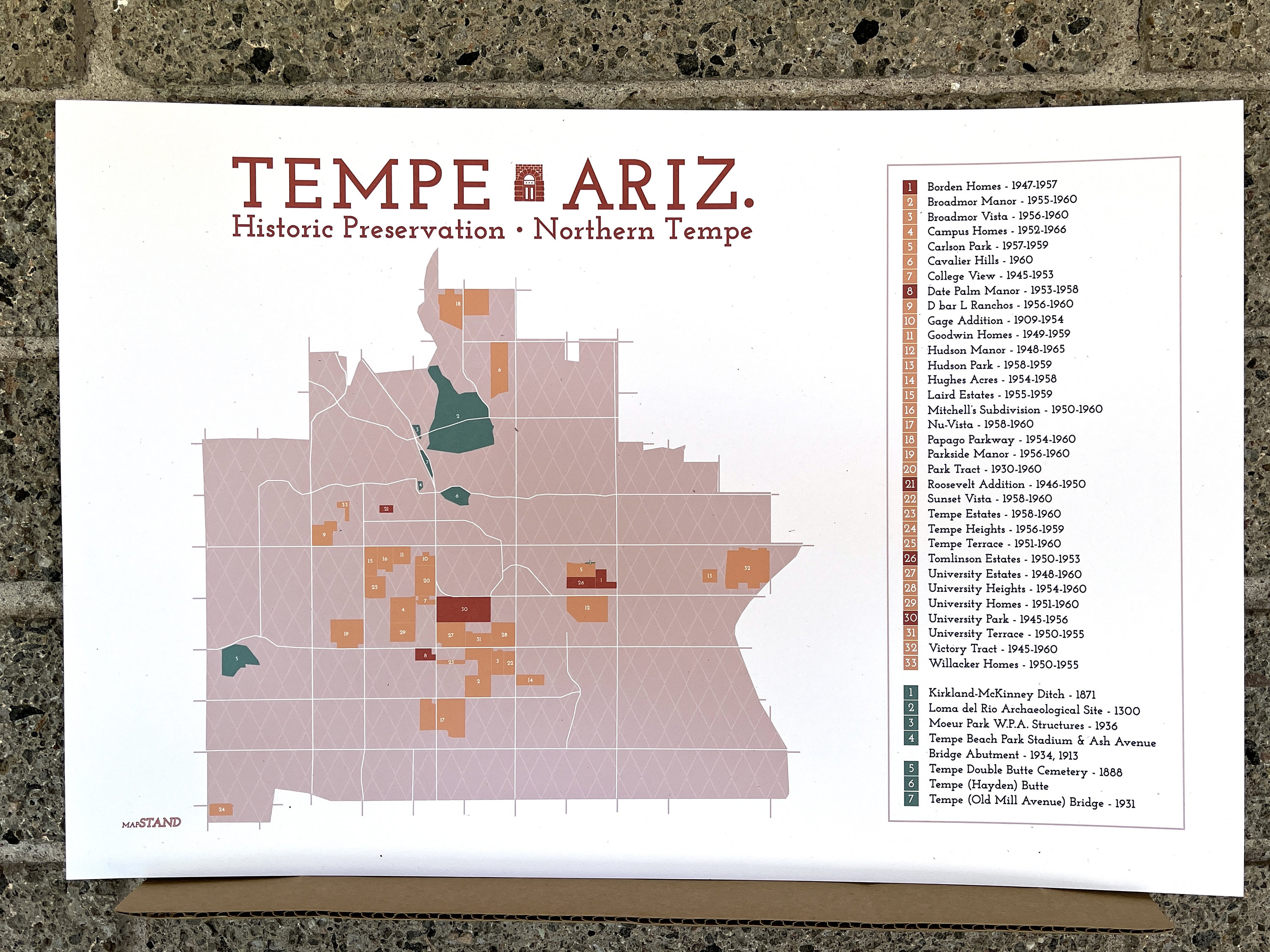 Tempe Arizona Maps