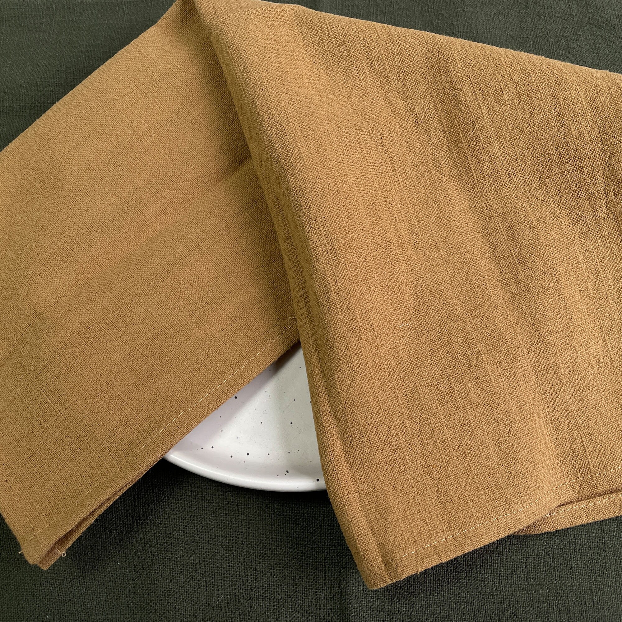 Linen Napkins Natural Linen Dinning Washed Heavy Linen - Etsy