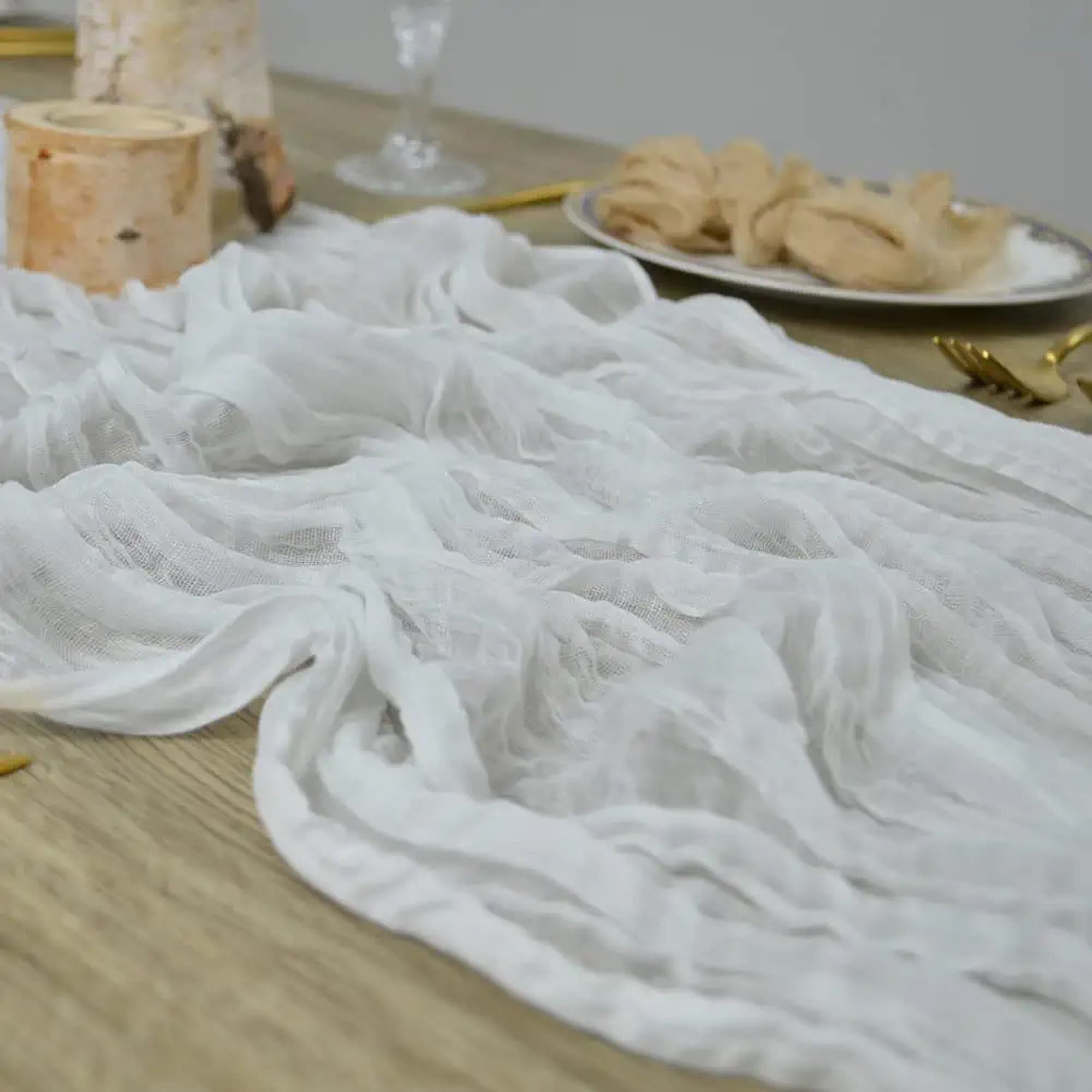 Wedding Table Runner, Gauze Party Runner,table Path, Fall Table Runner ...