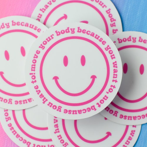 Move Your Body Sticker Body Neutrality Sticker Inclusive - Etsy