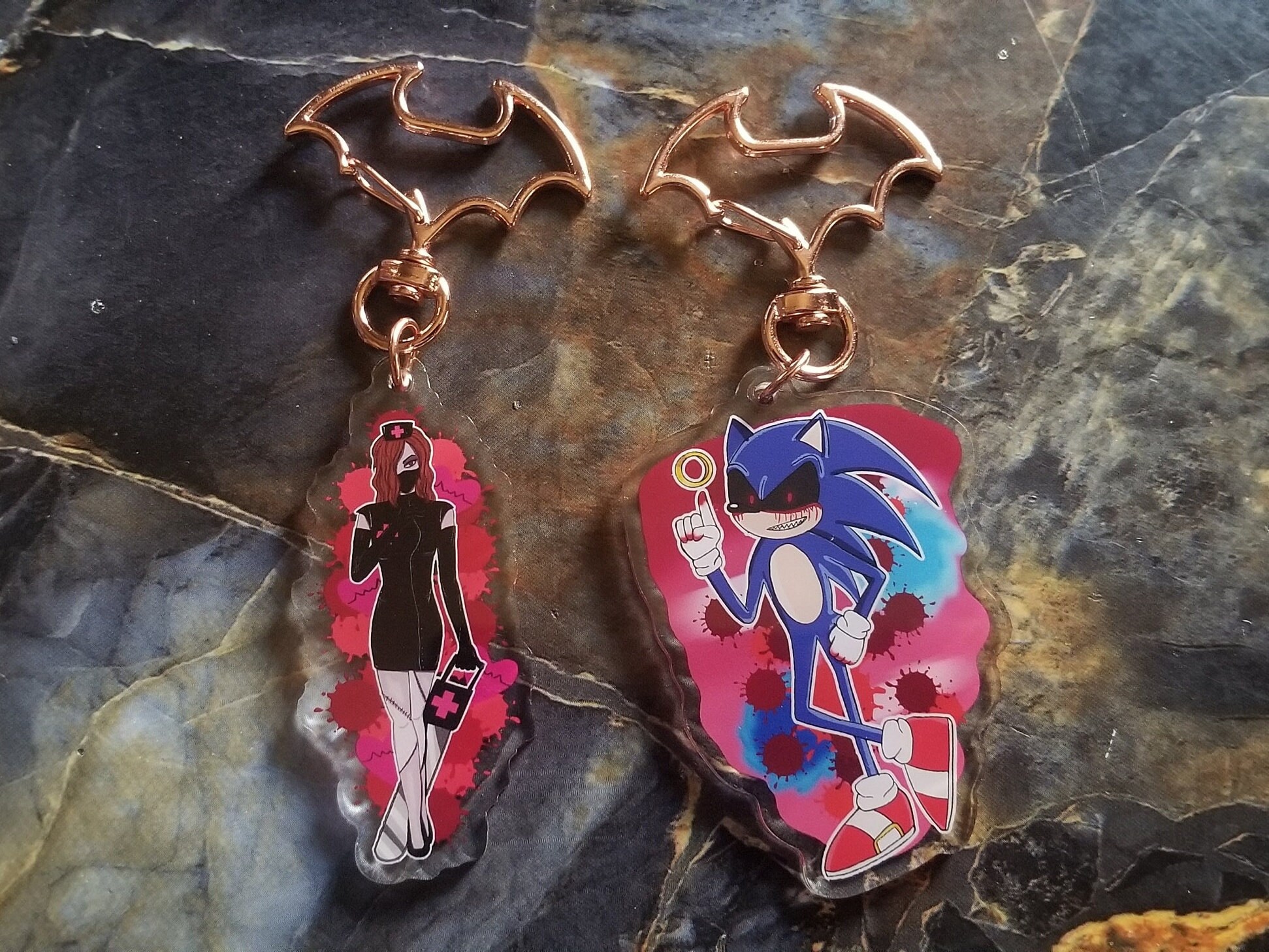 Creepypasta Acrylic Keychains - Etsy