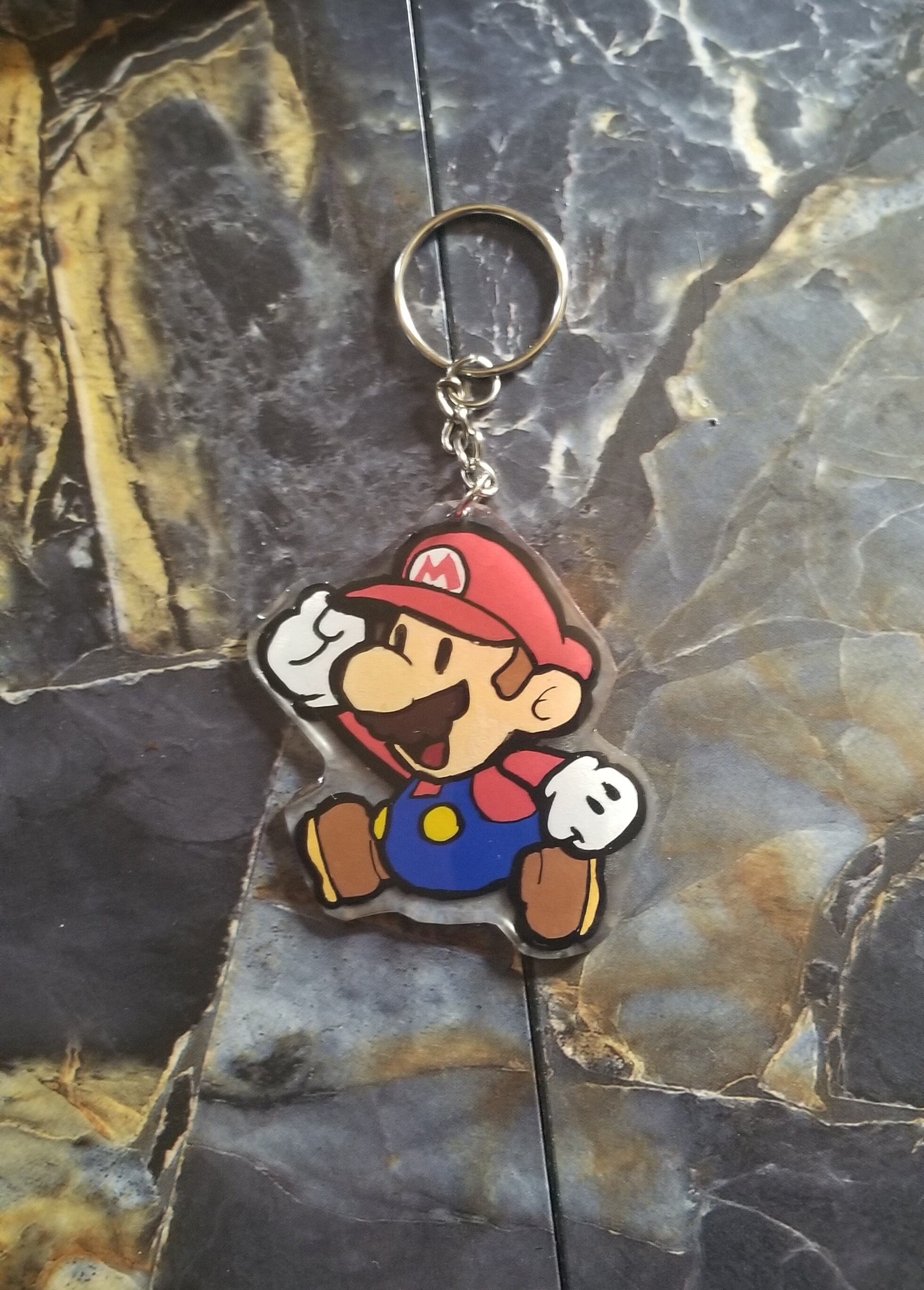 Paper Mario Acrylic Keychains - Etsy