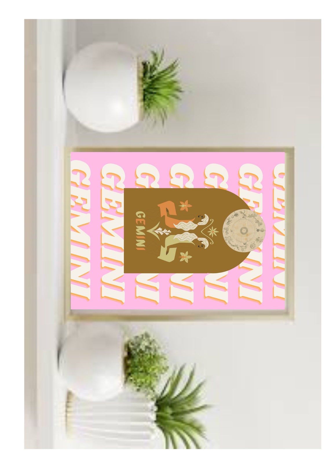 DIGITAL Download Gemini Print, Gemini Poster, Zodiac Print, Astrology ...