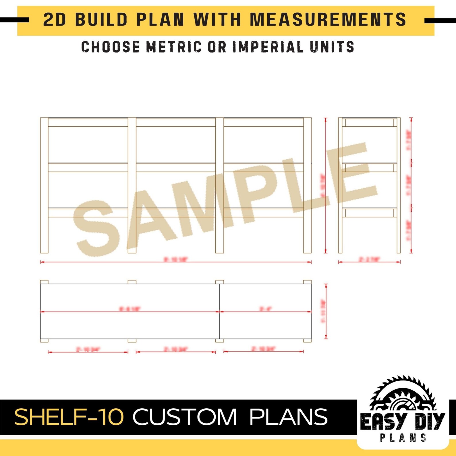 Simple Storage Plans Custom DIY Custom Designs Diy Plans Garage Shelves ...