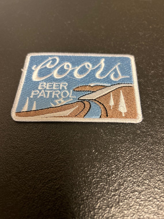 Coors beer patrol embroidered patch - Gem