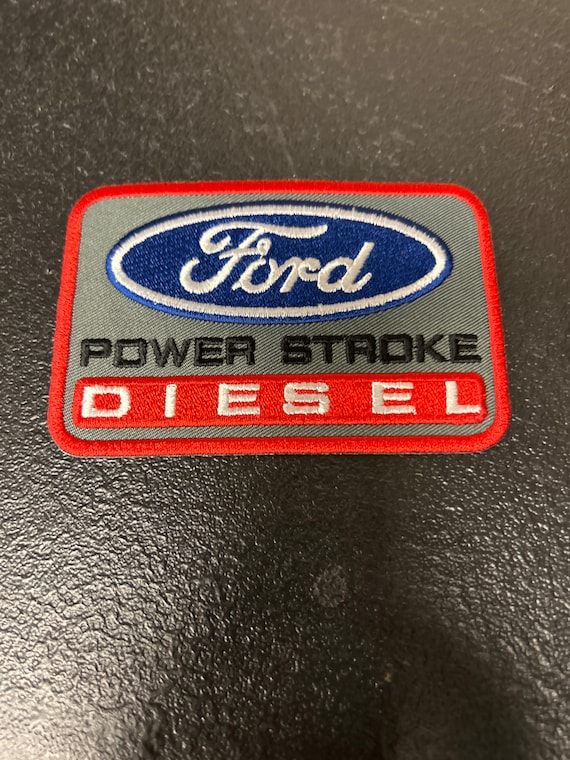 Ford power stroke diesel embroidered patch - Gem