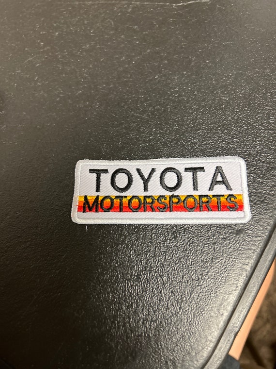Toyota Motorsport embroidered patch - Gem
