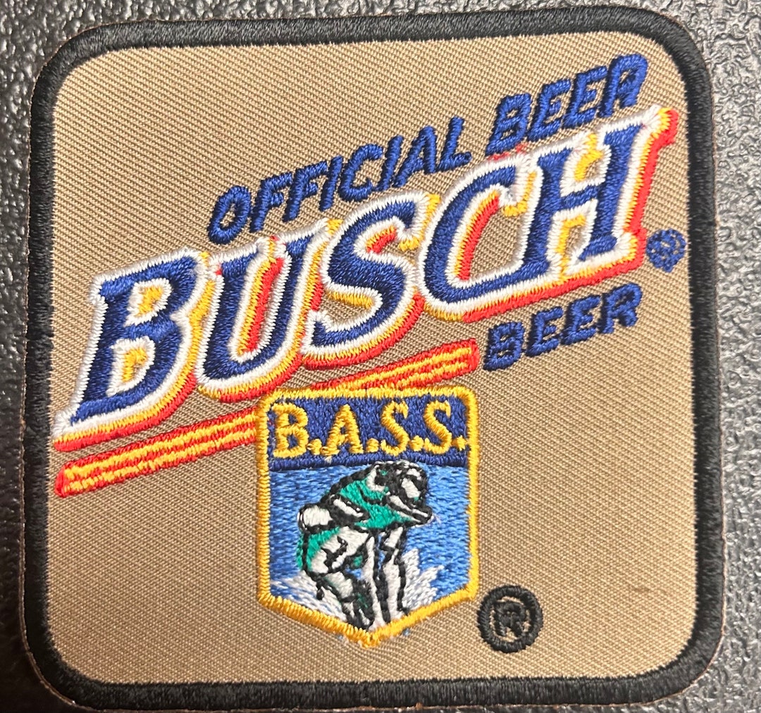 Busch Light Bass Embroidered Patch - Etsy