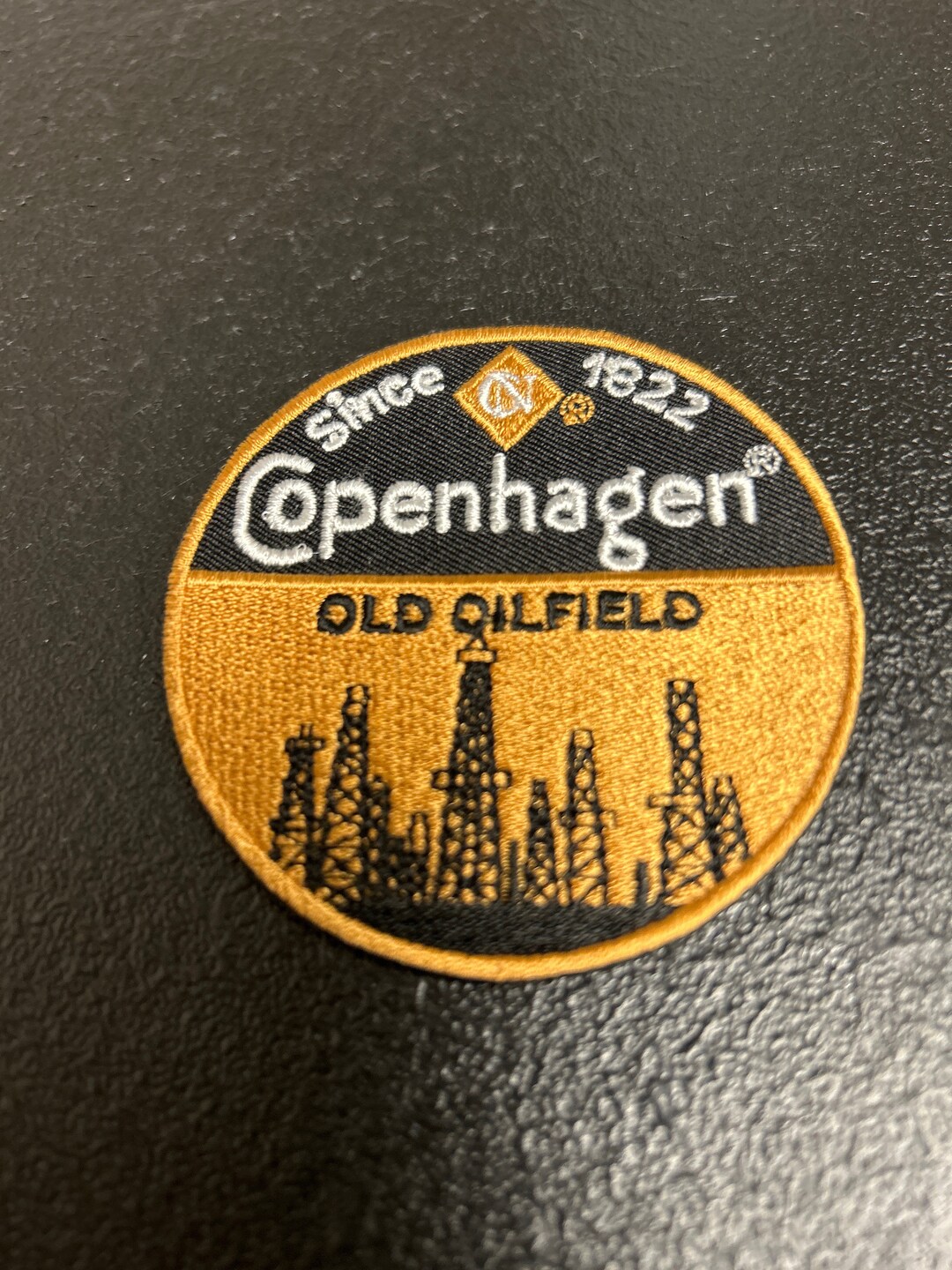 Copenhagen Oilfield Embroidered Patch - Etsy