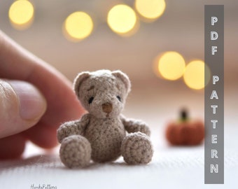 Mini Bear Amigurumi Crochet Pattern - Etsy