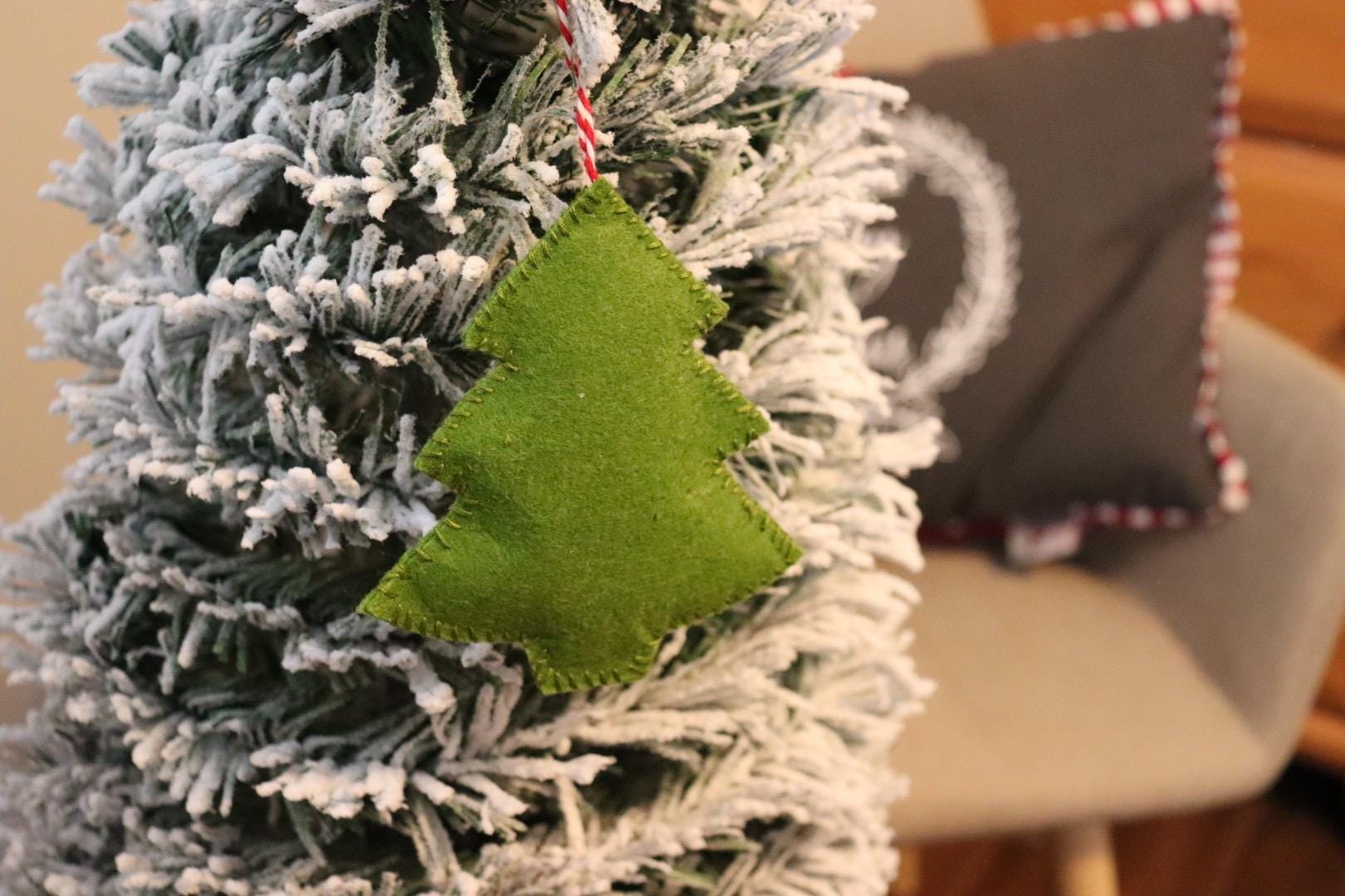 Felt Christmas Tree Ornament - Etsy