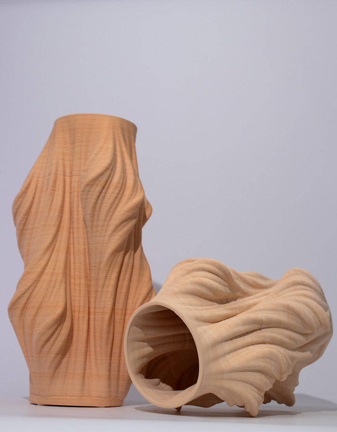 Haley Ceramic 3D Vase Set - Etsy