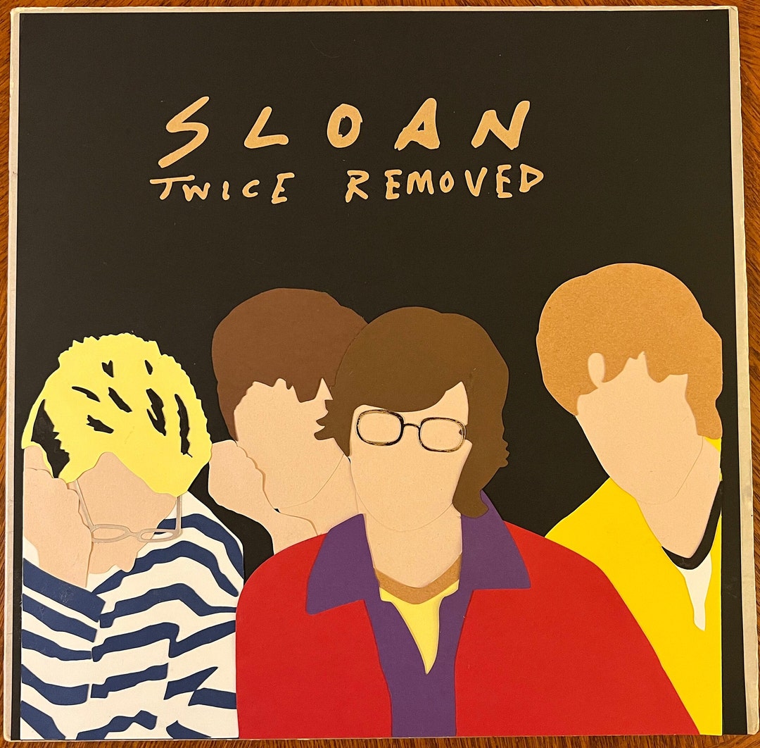 Sloan: Twice Removed Minimalist Album Art - Etsy