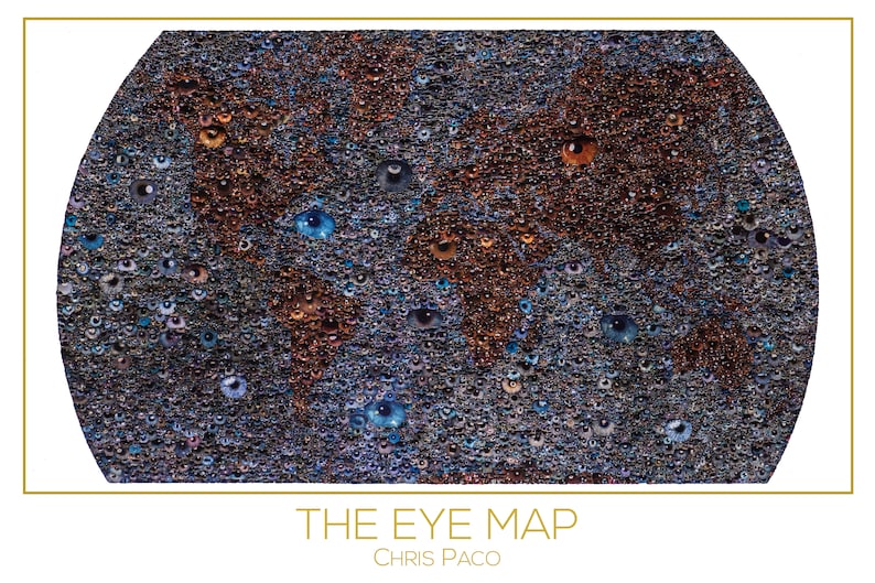 The Eye Map - Etsy