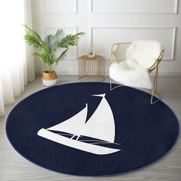 Nautical Rug - Etsy