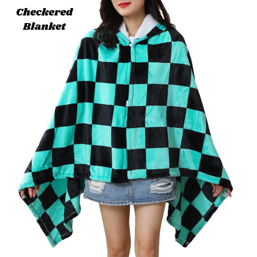 Hooded Blanket Cloak With Hood Women, Y2K Hoodie Blanket Cape, Kawaii ...