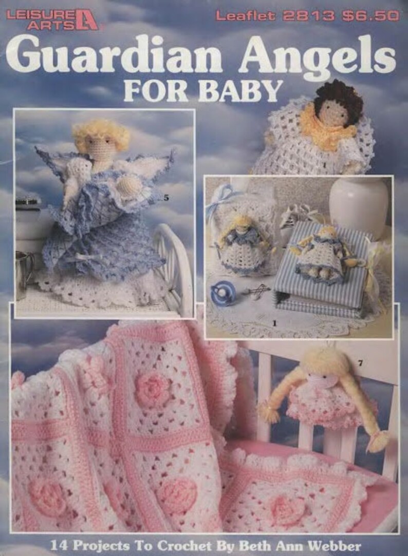 Vintage Guardian Angel for Baby Magazine in PDF Format. Amigurumis ...
