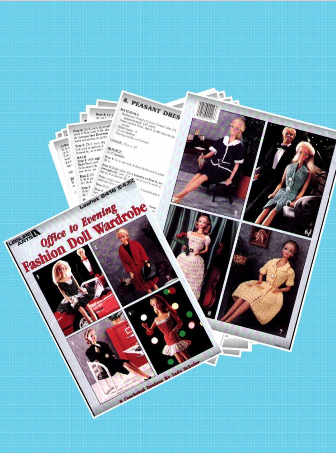 PDF Vintage Magazine PDF Format. Clothing Models for Barbie Doll ...