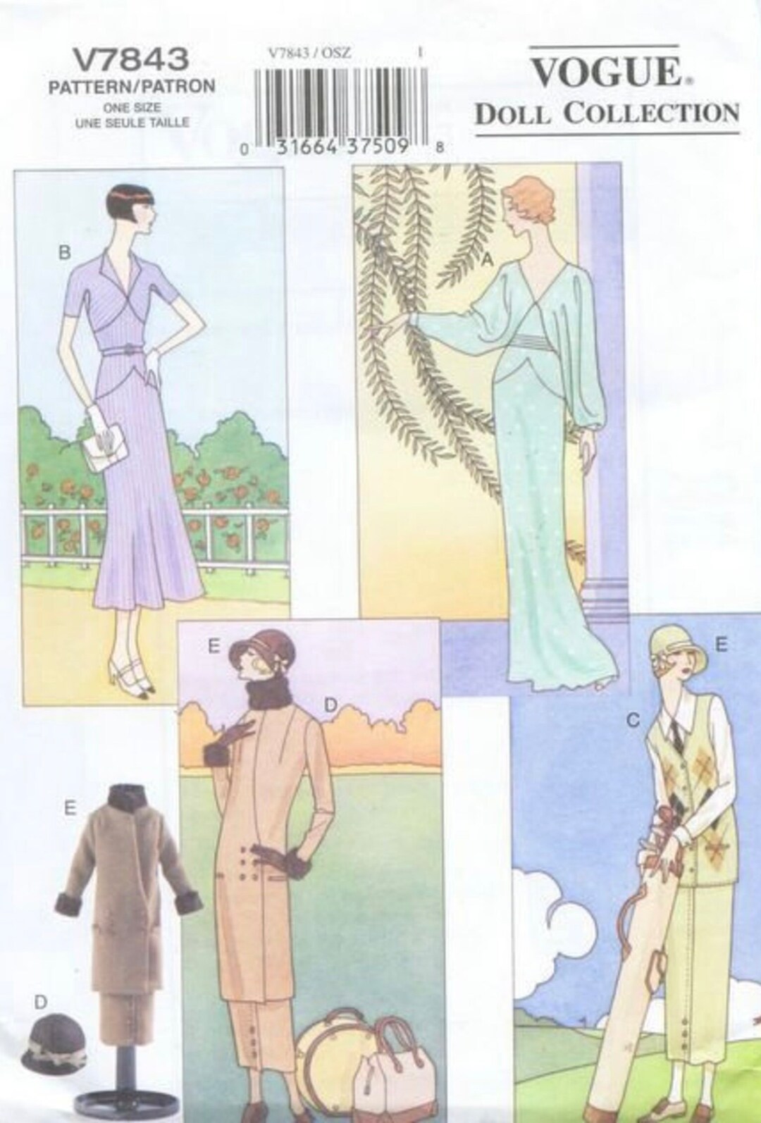 PDF Vintage Vogue Magazine PDF Format. Sewing Dress Patterns for Barbie ...