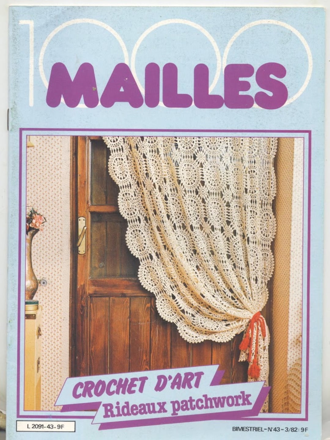 Vintage.Revista 1000 puntos en formato PDF.Patrones de cortinas grandes ...