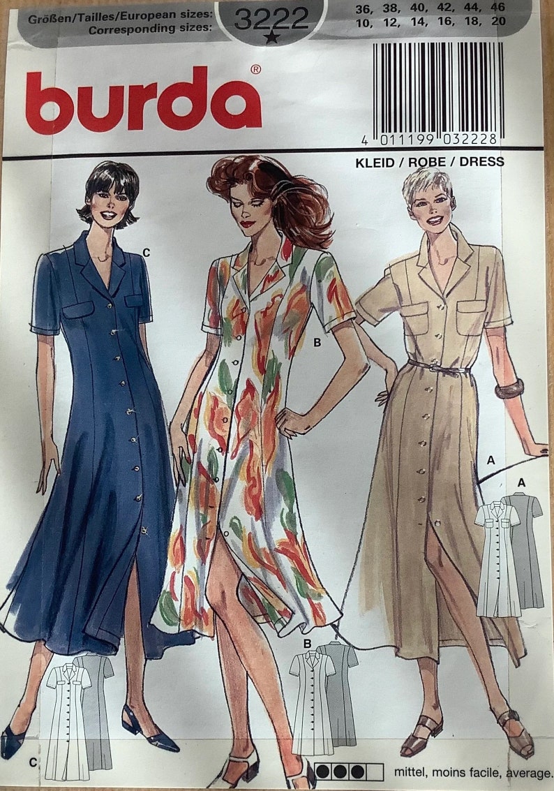 Vintage PDF. Burda Magazine in PDF Format. Dress Models, Sewing for ...