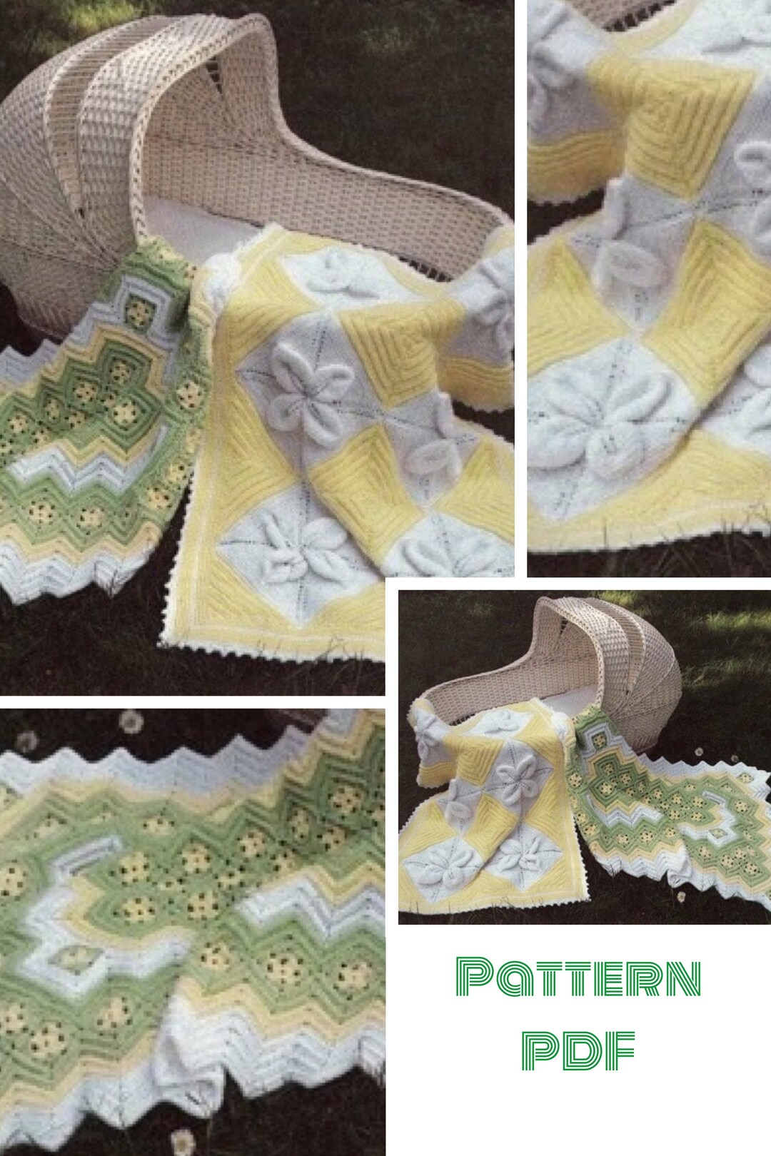 Special Offer. Patterns 2 Knit Baby Blankets. Patterns With - Etsy