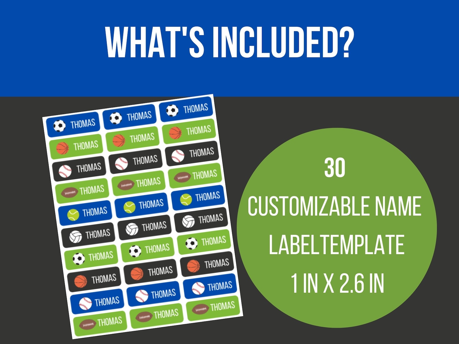 School Supply Labels / Name Labels for School Supplies / School Labels ...