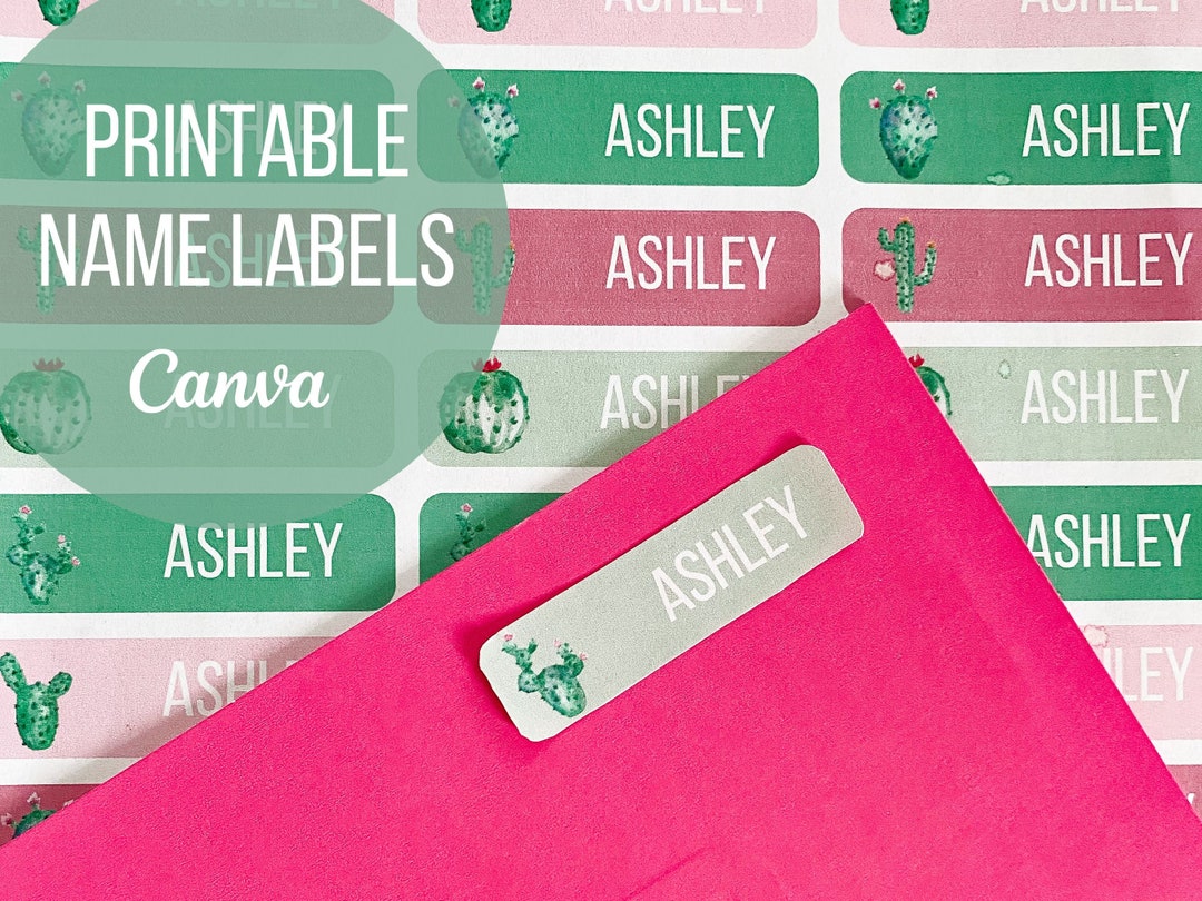 School Supply Labels / Name Labels for School Supplies / School Labels ...