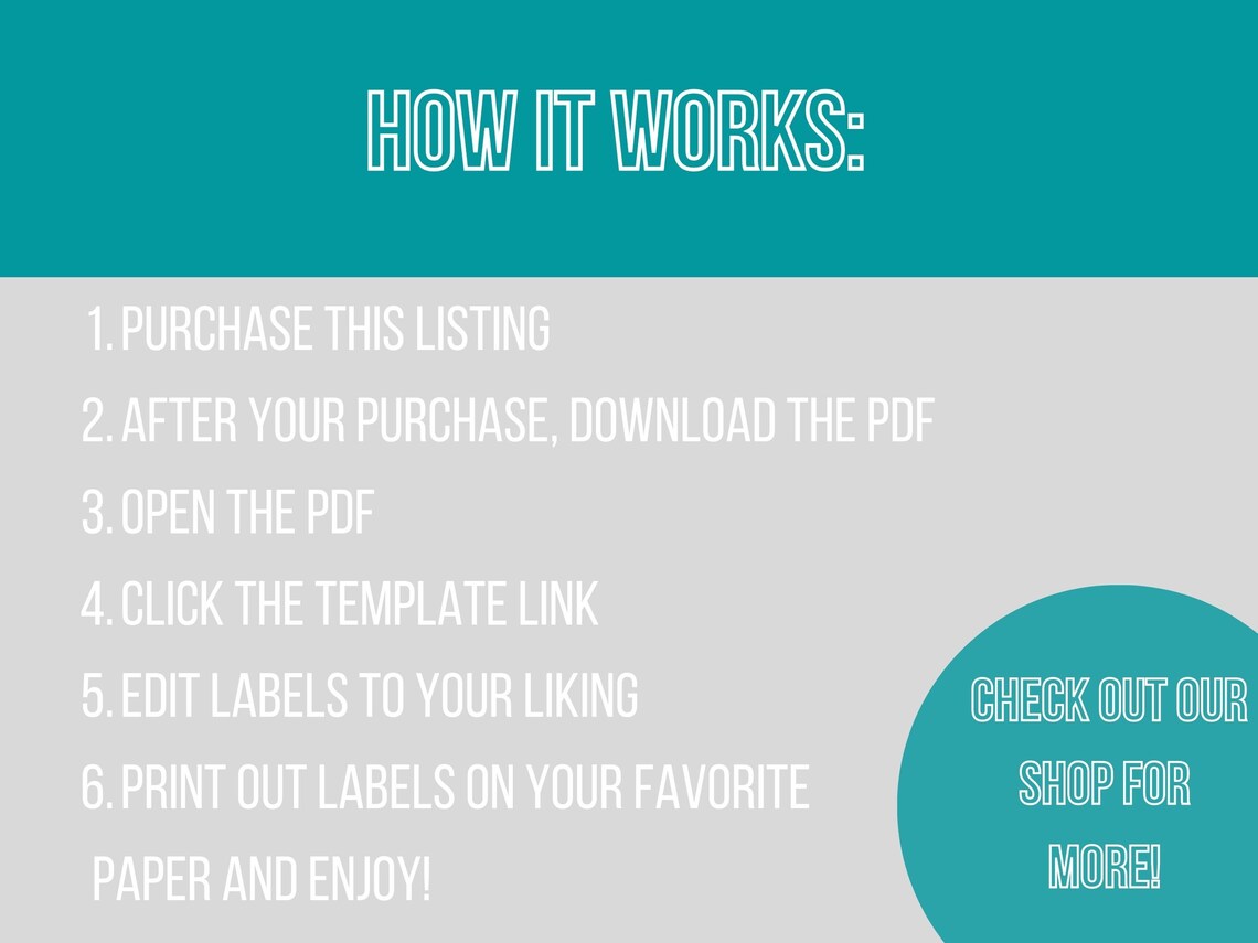 Printable Kids Clothing Labels Dresser Drawers Closet Storage Labels ...