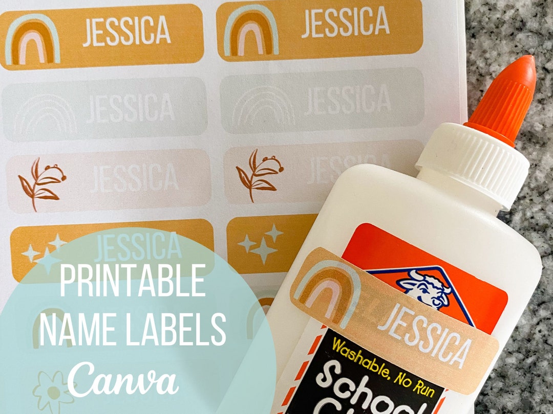 School Supply Labels / Name Labels for School Supplies / School Labels ...
