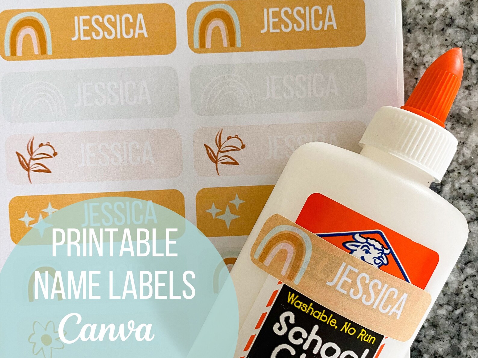 School Supply Labels / Name Labels for School Supplies / School Labels ...