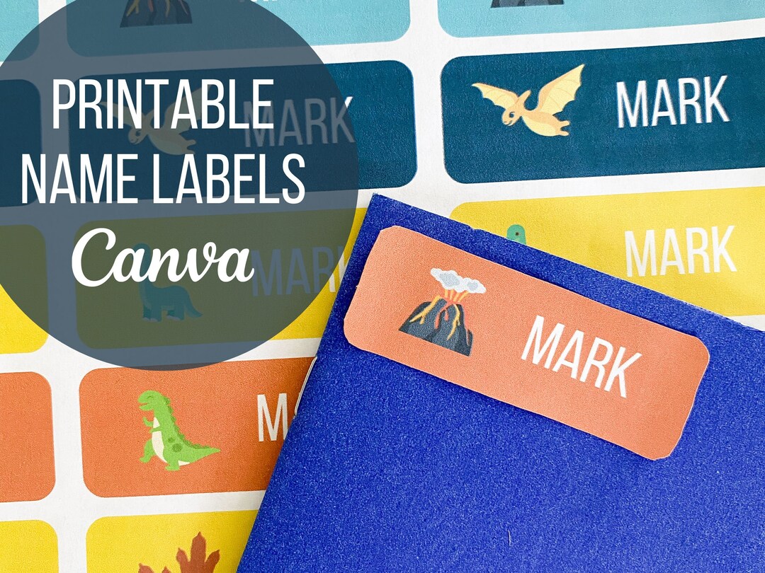 School Supply Labels / Name Labels for School Supplies / School Labels ...