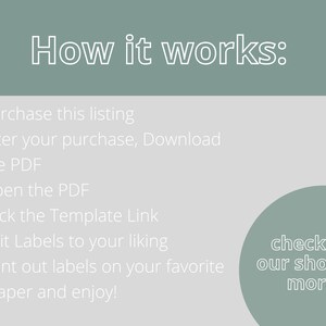 Printable Art Labels, Art Supply Labels, Craft Organization, Art ...