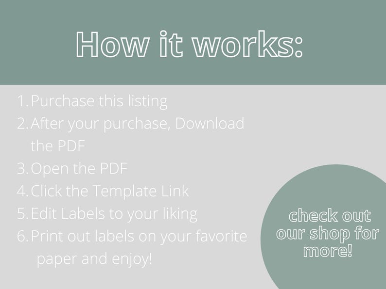 Printable Art Labels, Art Supply Labels, Craft Organization, Art ...