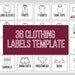 Printable Kids Clothing Labels Dresser Drawers Closet Storage Labels ...