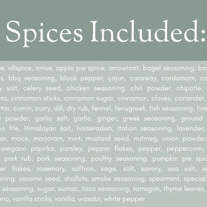 Spice Labels SVG / Spice Labels / Pantry Labels / Spice Jar Labels ...