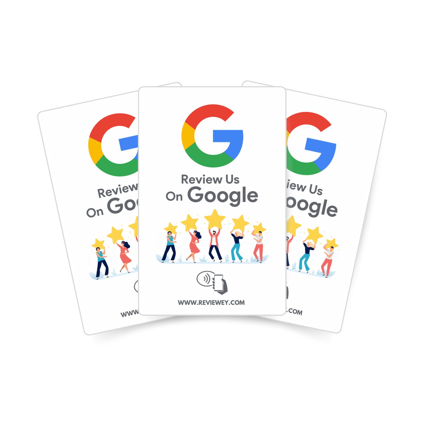 Contactless Google Review Card - 3 Pack - Etsy Australia