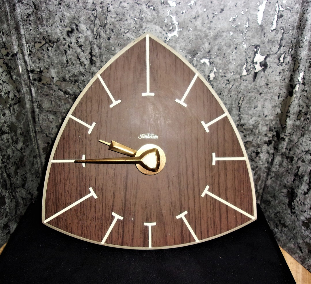 Vintage Sunbeam Clock - Etsy