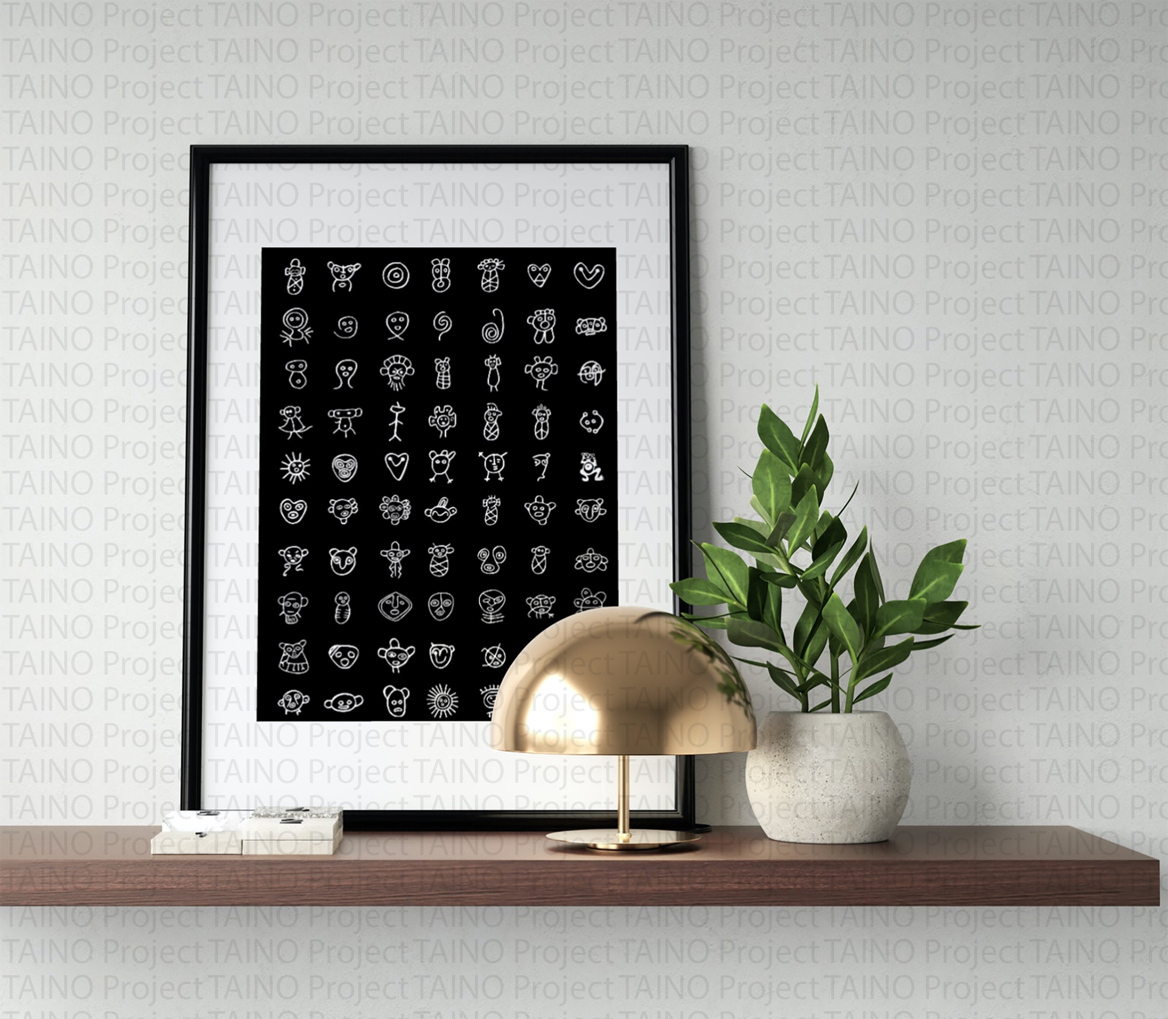 Taino Symbols - 112 Premium Vector Files - Taino, Arawak, Antilles ...