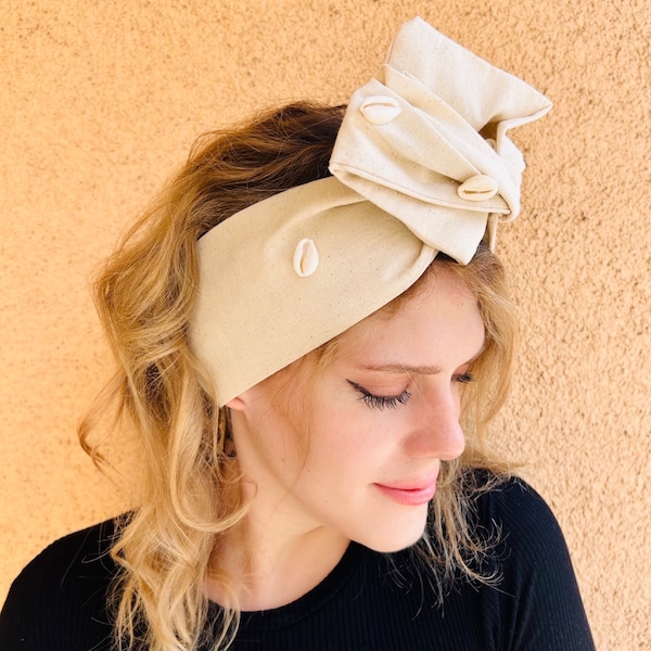 Seashell Headband - Etsy