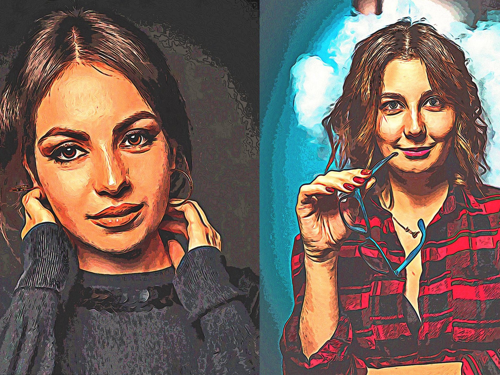 Cartoon Maker Photoshop Actions Cartoon Effect Photoshop Effects Comics ...