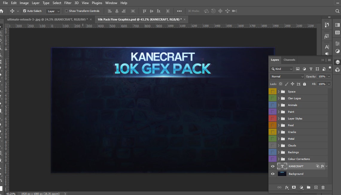 Photoshop GFX Pack Digital Overlay, Pngs, Psds, Templates, and More ...